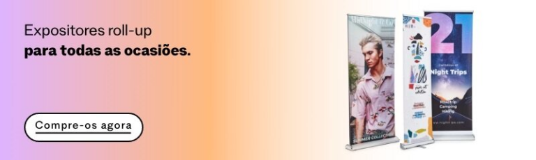 O que é um roll-up? Significado e contextos de utilização | Pixartprinting